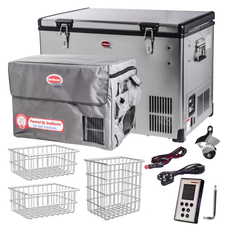 CLASSIC SERIES (CL60 Stainless Steel) AC/DC Fridge/Freezer | Snomaster USA